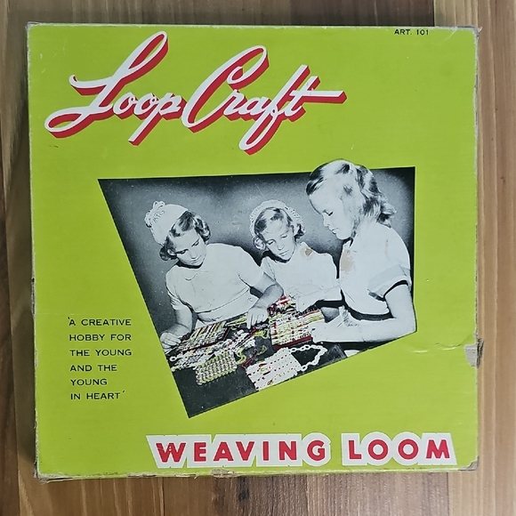 Vintage | Accents | Vintage Loop Craft Weaving Loom Kit | Poshmark